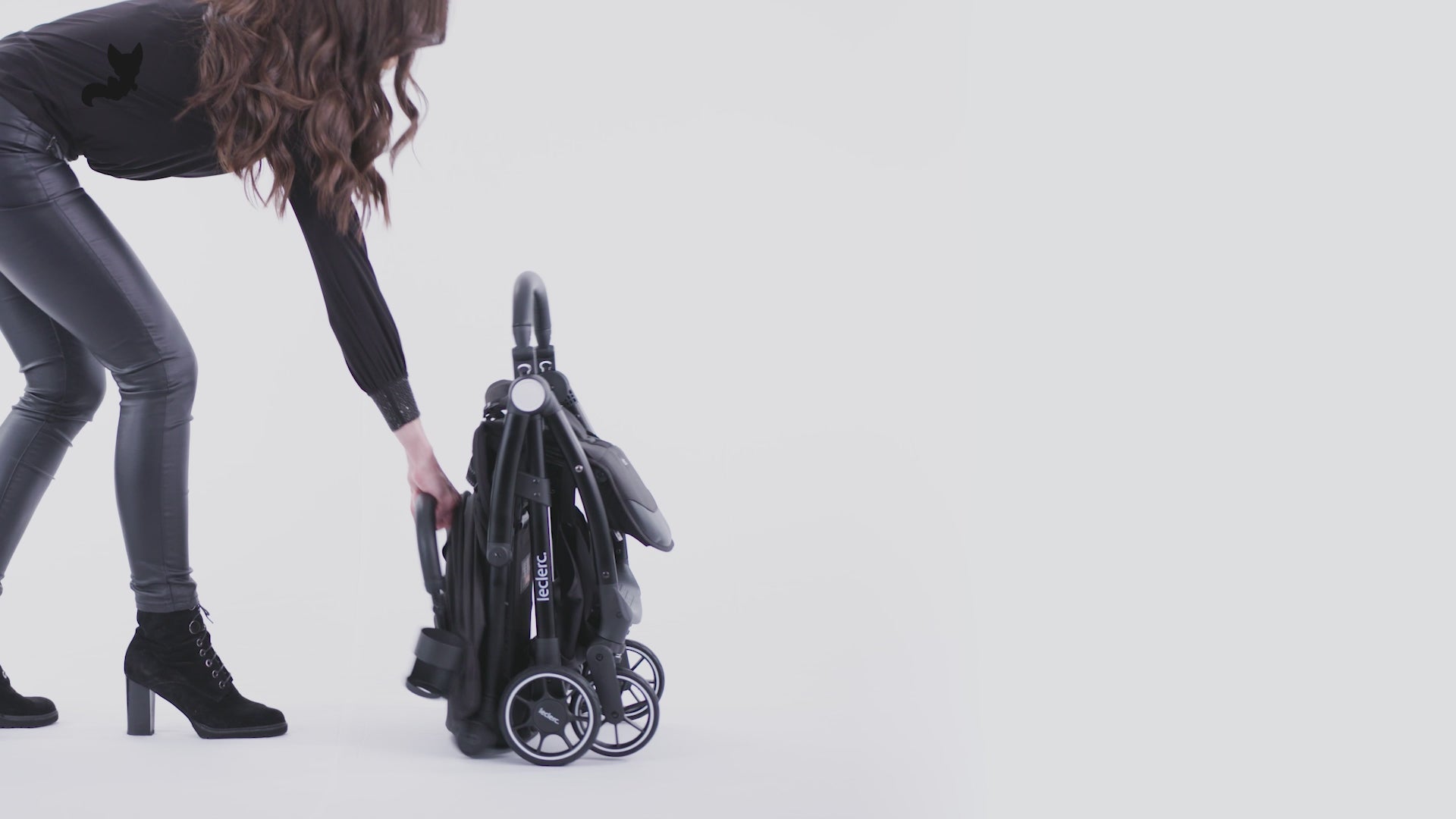 Leclerc Baby Magicfold Plus Stroller Black | The Mom Store